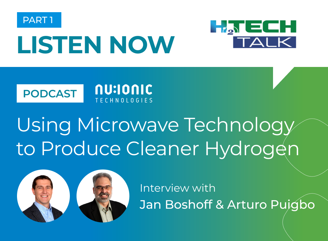 Nu:ionic Featured in H2Tech Podcast Series - Part 1 - Nu:ionic